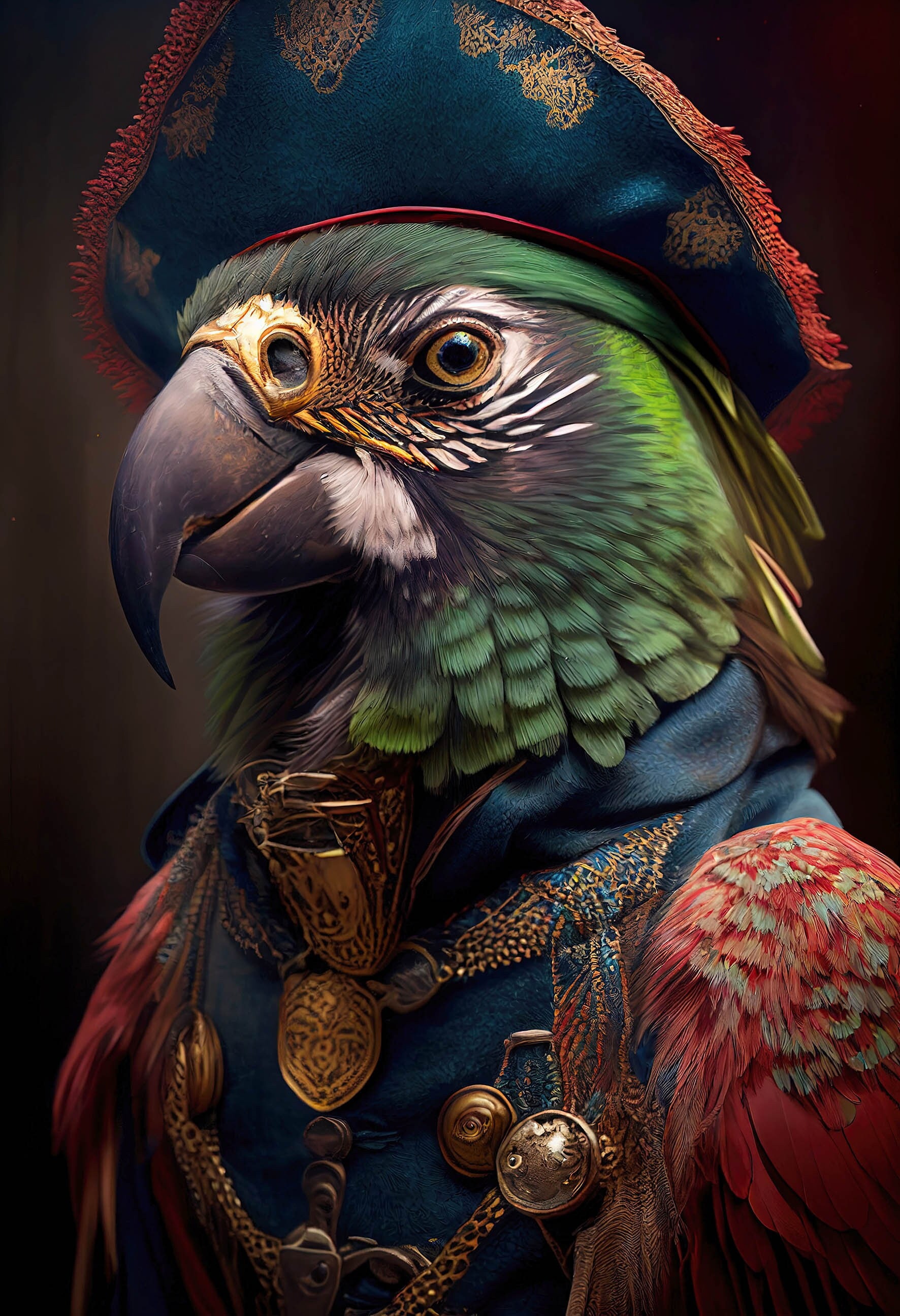 Victorian Gothic Steampunk Animals and Creatures Art, Victorian Pirate ...