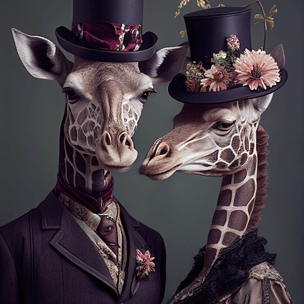 Steampunk Giraffe - Etsy