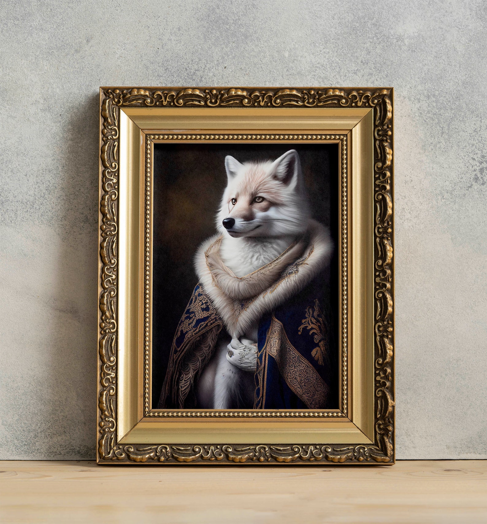 Victorian Gothic Steampunk Animals and Creatures Art, Victorian King ...