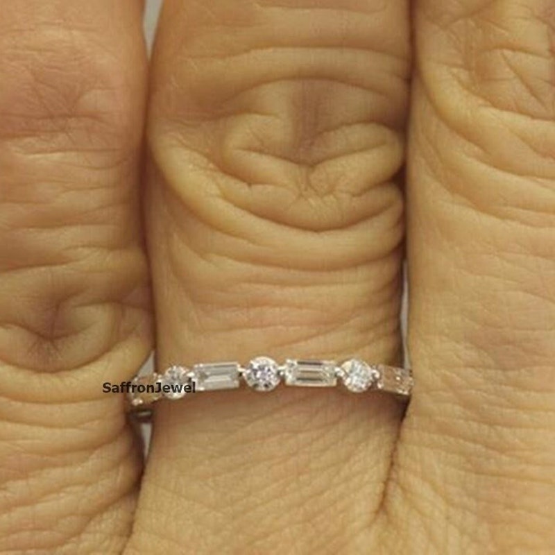 Dot Dash Ring - Etsy