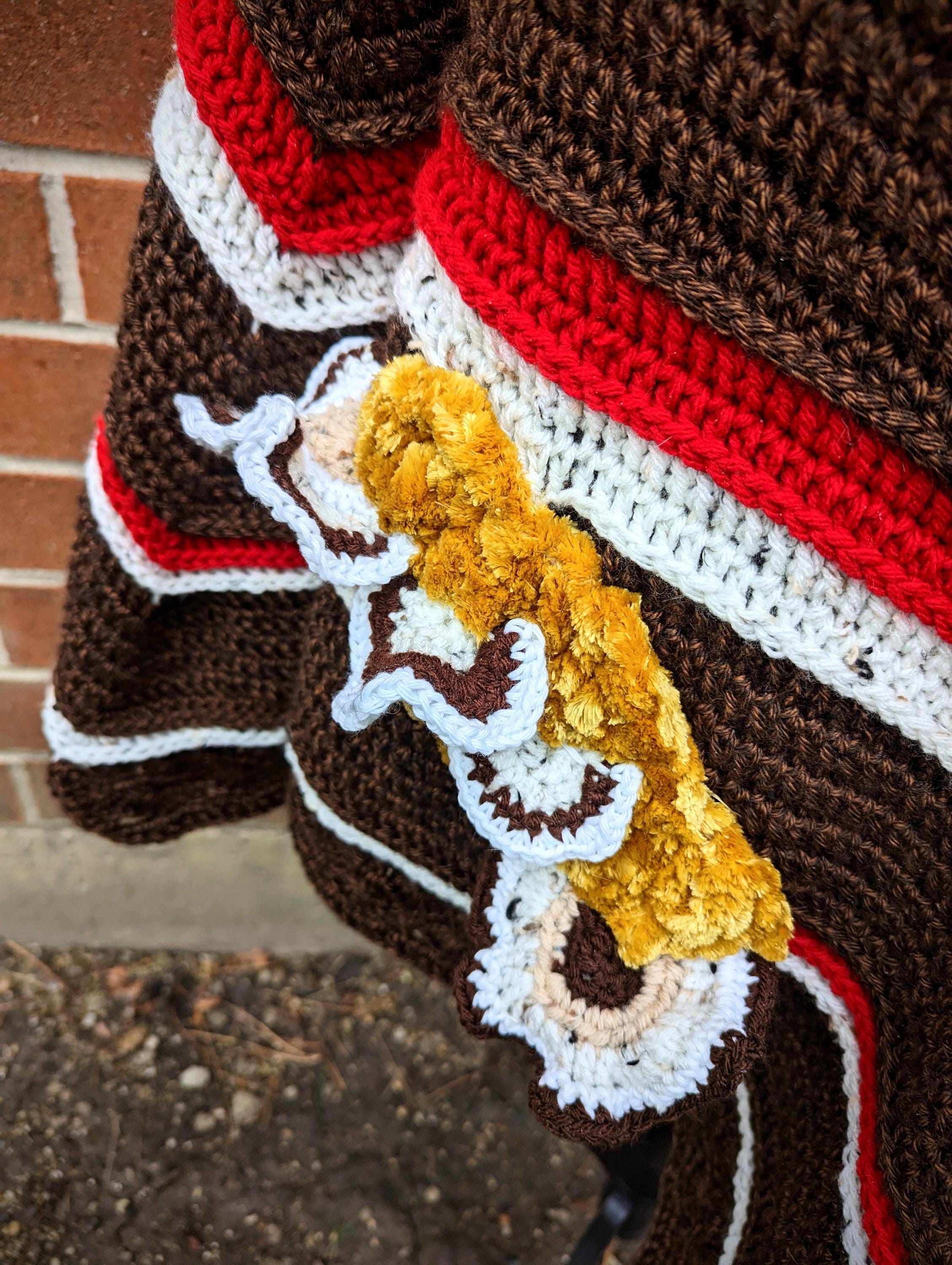 The Spore-adic Druid Crochet Poncho - Etsy