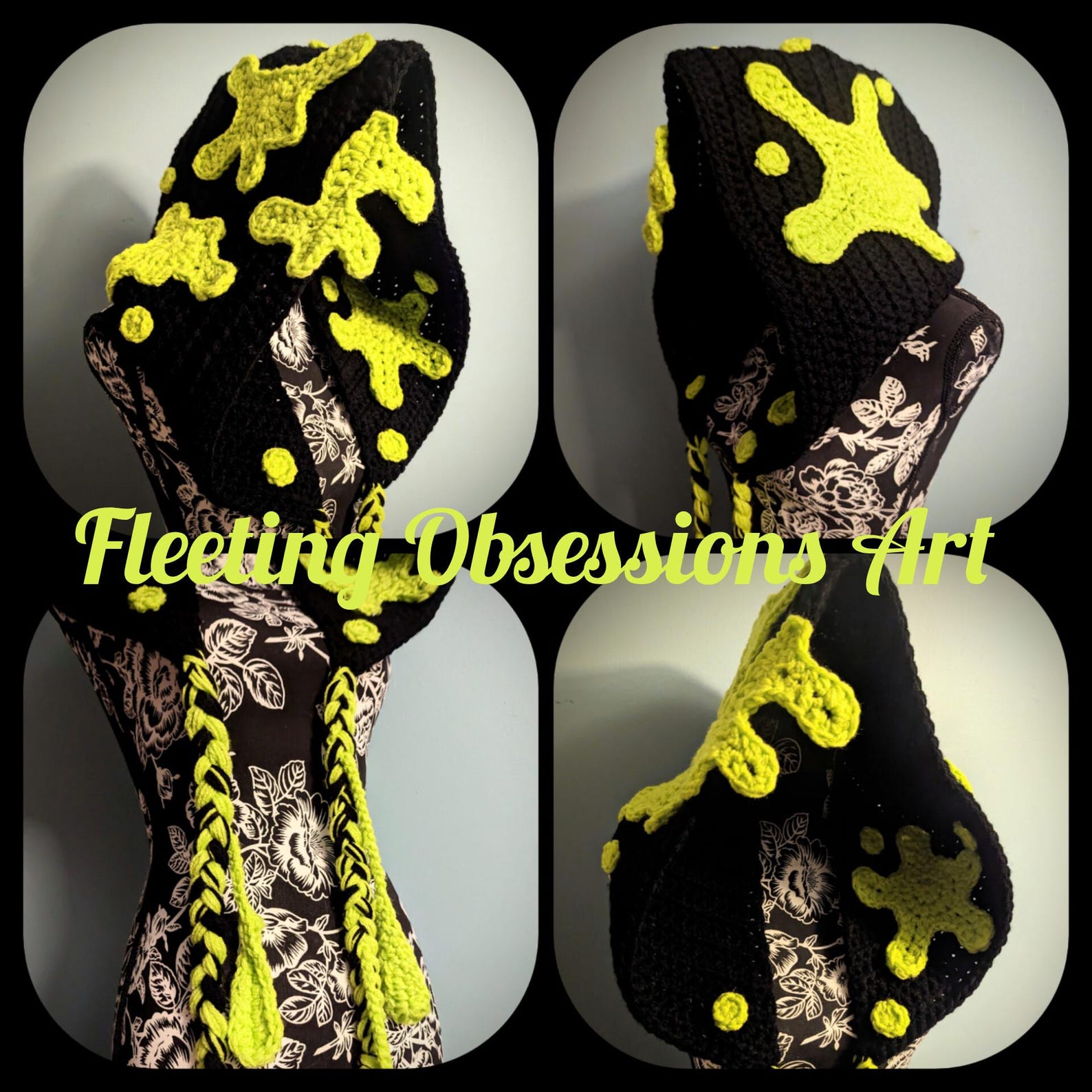 Druid Hood Combo Crochet Pattern - Etsy