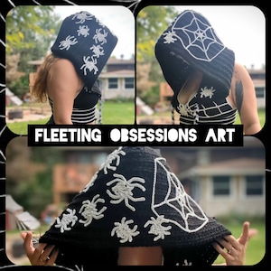 Lolth the Spider Queen Hood Crochet Pattern - Etsy