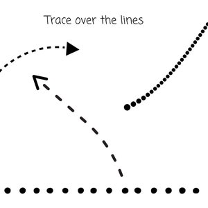 EYFS Pencil Control Pack, Preschool Tracing Lines Practice, Fine Motor ...