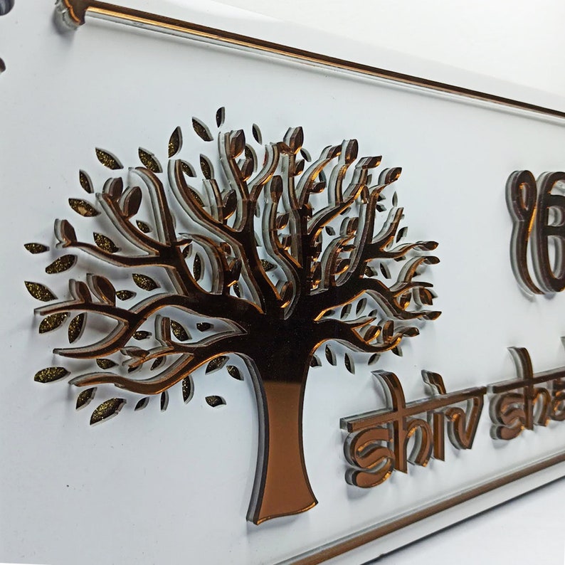 Personalized Name Plate Multicolor Religious Sikh Name Board, Embossed ...