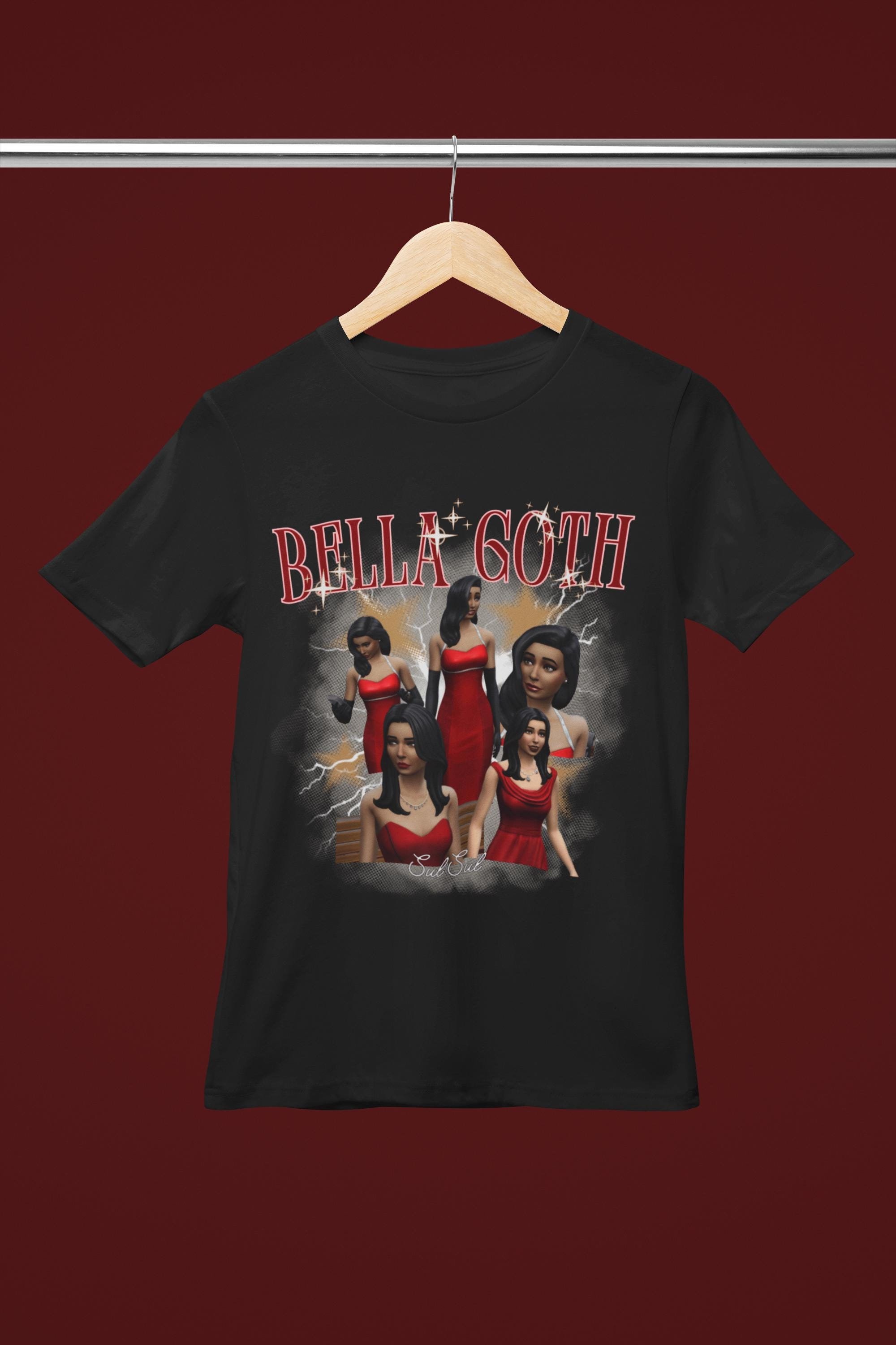 The Sims Parody Bella Goth Vintage T-shirt - Etsy