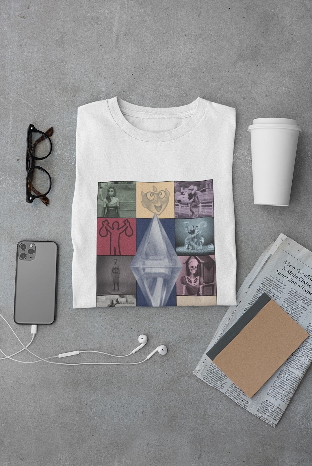 The Sims Parody T-shirt - in My Sims Era - Etsy