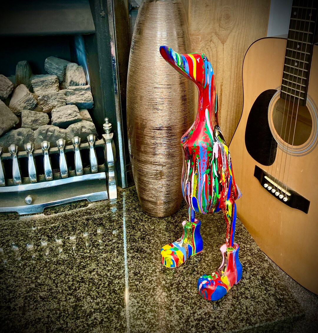 Drip Paint Street Art Sculpture, Drip Art Sculpture, Modern Sculpture ...