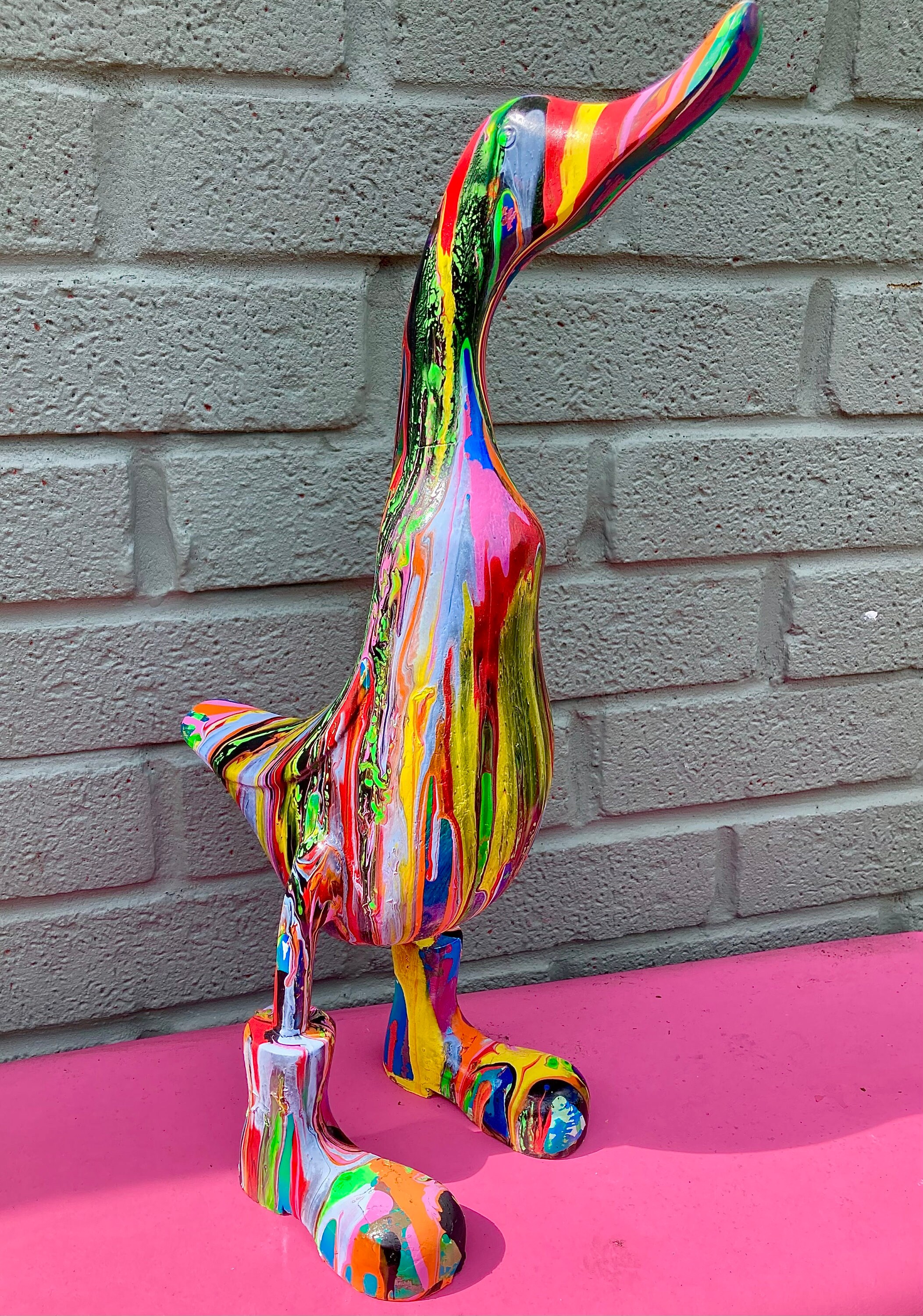 Drip Paint Street Art Sculpture, Drip Art Sculpture, Modern Sculpture ...