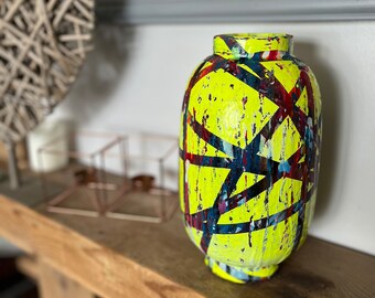 Graffiti Vase - Etsy
