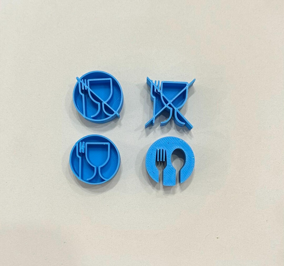 3D Printed Pottery Stamps | Food-safe & Non-food Safe Indicators - Etsy