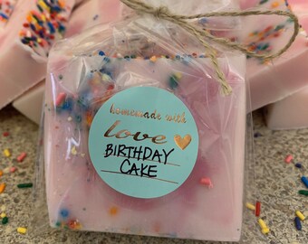 Birthday Cake Soap - Etsy