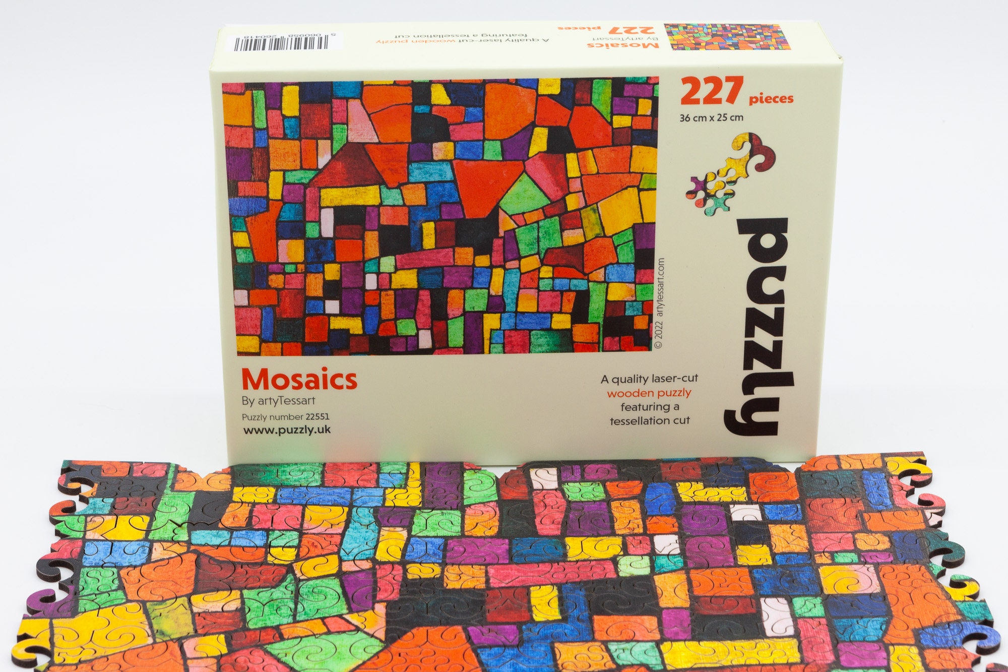 Mosaics Wooden Tessellation Puzzle for Adults Original Artwork Premium ...