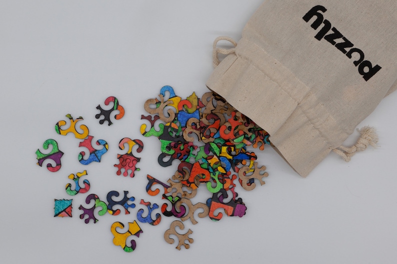 Mosaics Wooden Tessellation Puzzle for Adults Original Artwork Premium ...