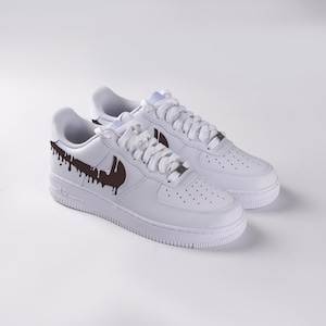 Nike Air Force 1 Custom, Handpainted Drip Custom Nike AF1, Colorful ...