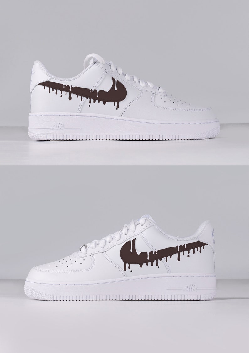 Nike Air Force 1 Custom Handpainted Drip Custom Nike AF1 - Etsy