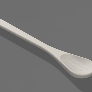 Wooden Spoon STEP (STP) Digital 3D Model Files Onefinity X-carve ...