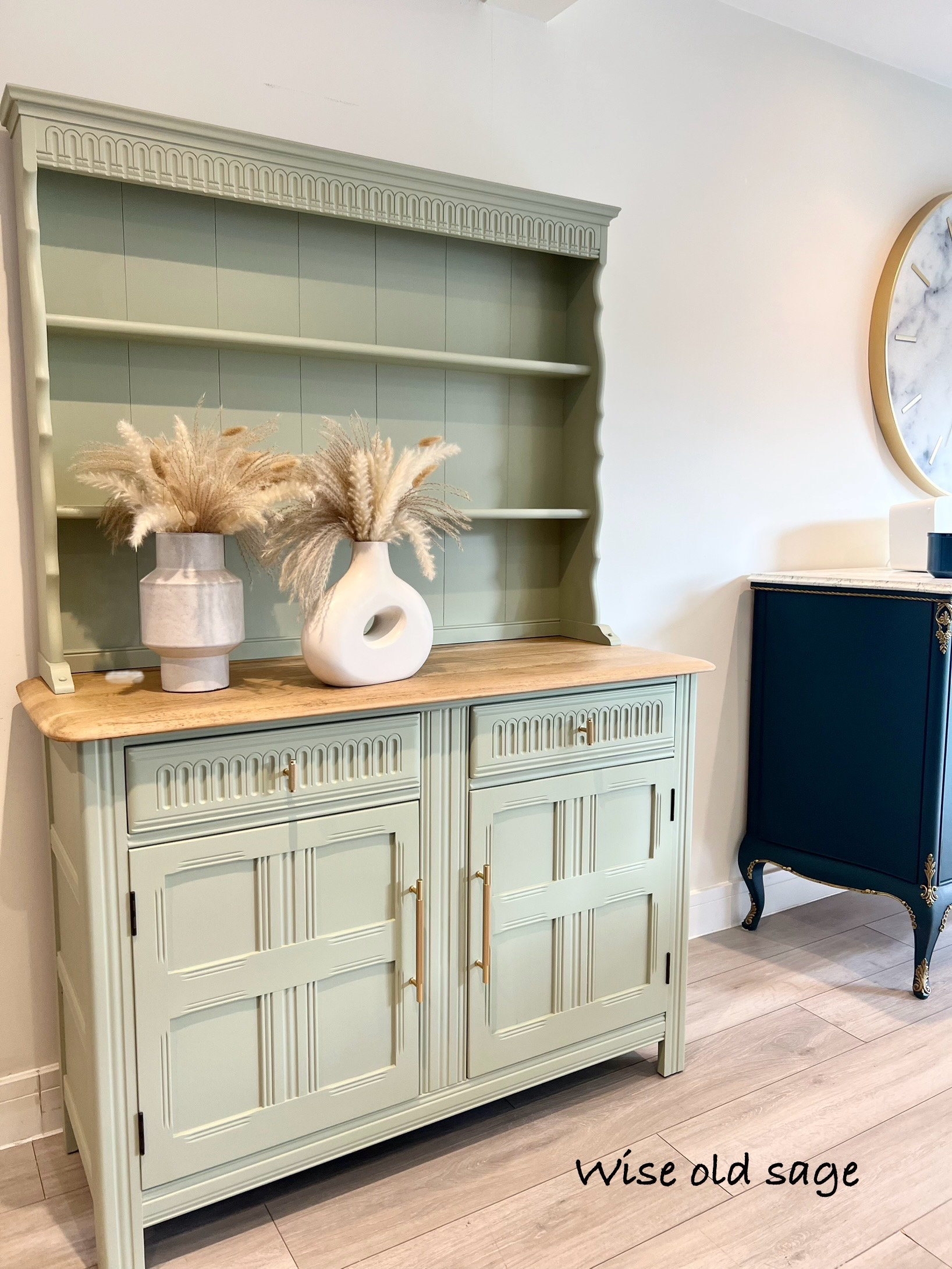 Upcycled painted priory style welsh