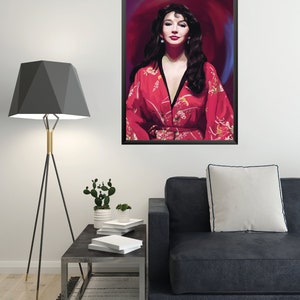 Kate Bush Painting — Wall Art Print of Iconic Singer - Etsy