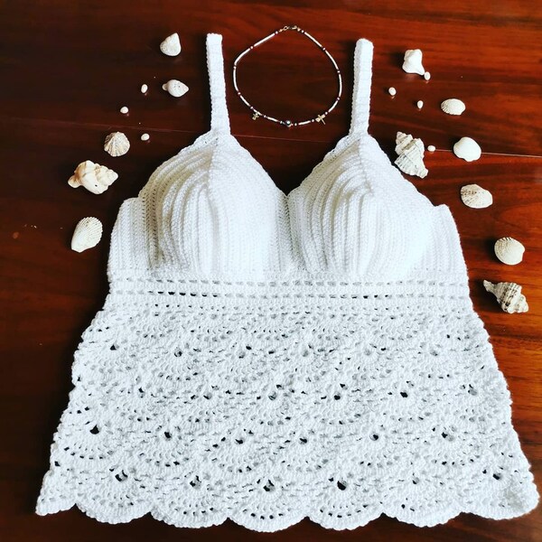 Crochet Bustier - Etsy