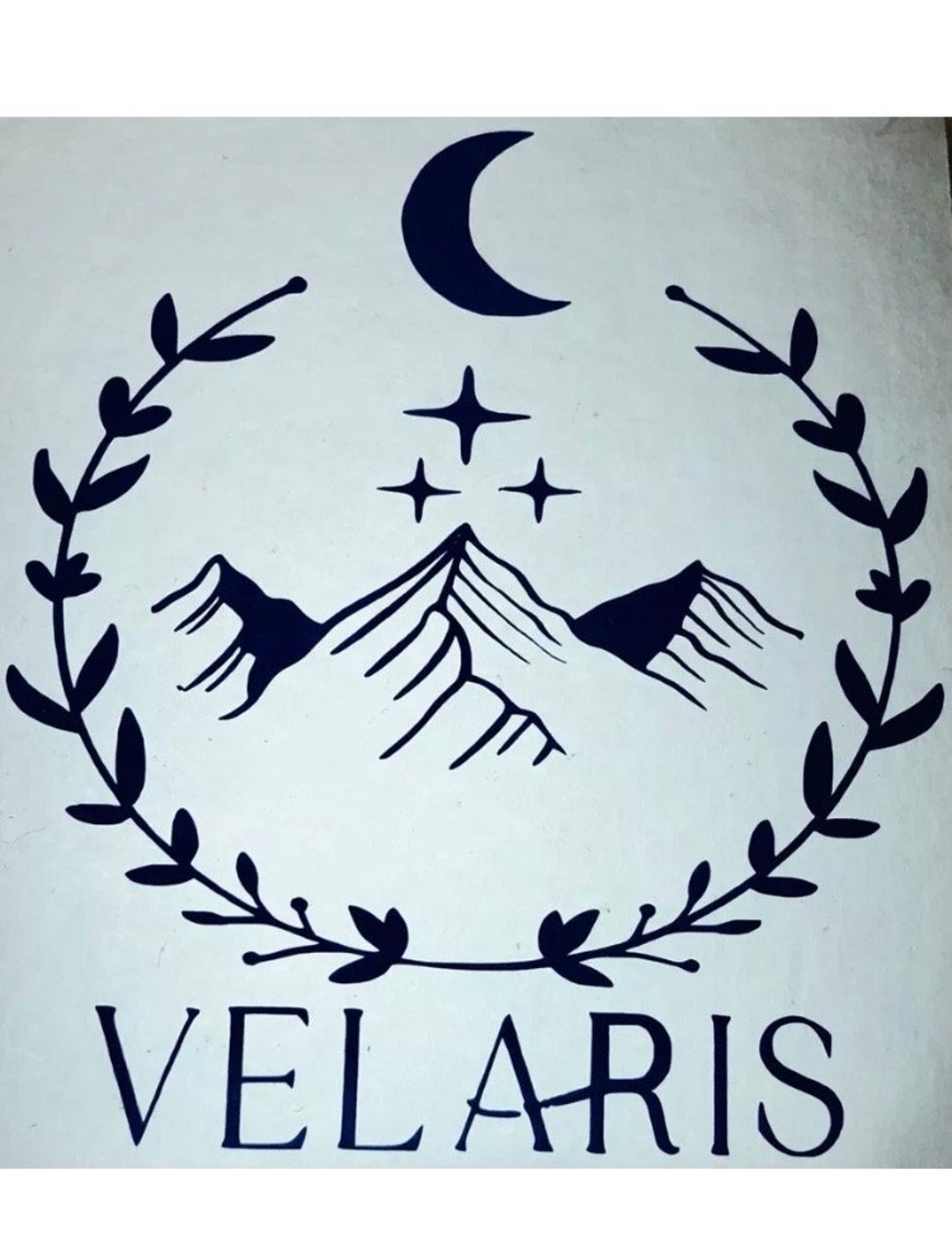 ACOTAR Velaris Inspired Vinyl Decal Sticker Decor Gift Glass Wall Car ...