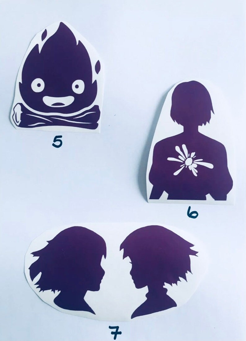 Howls Moving Castle Inspired Vinyl Decal Sticker Ghibli Sophie - Etsy