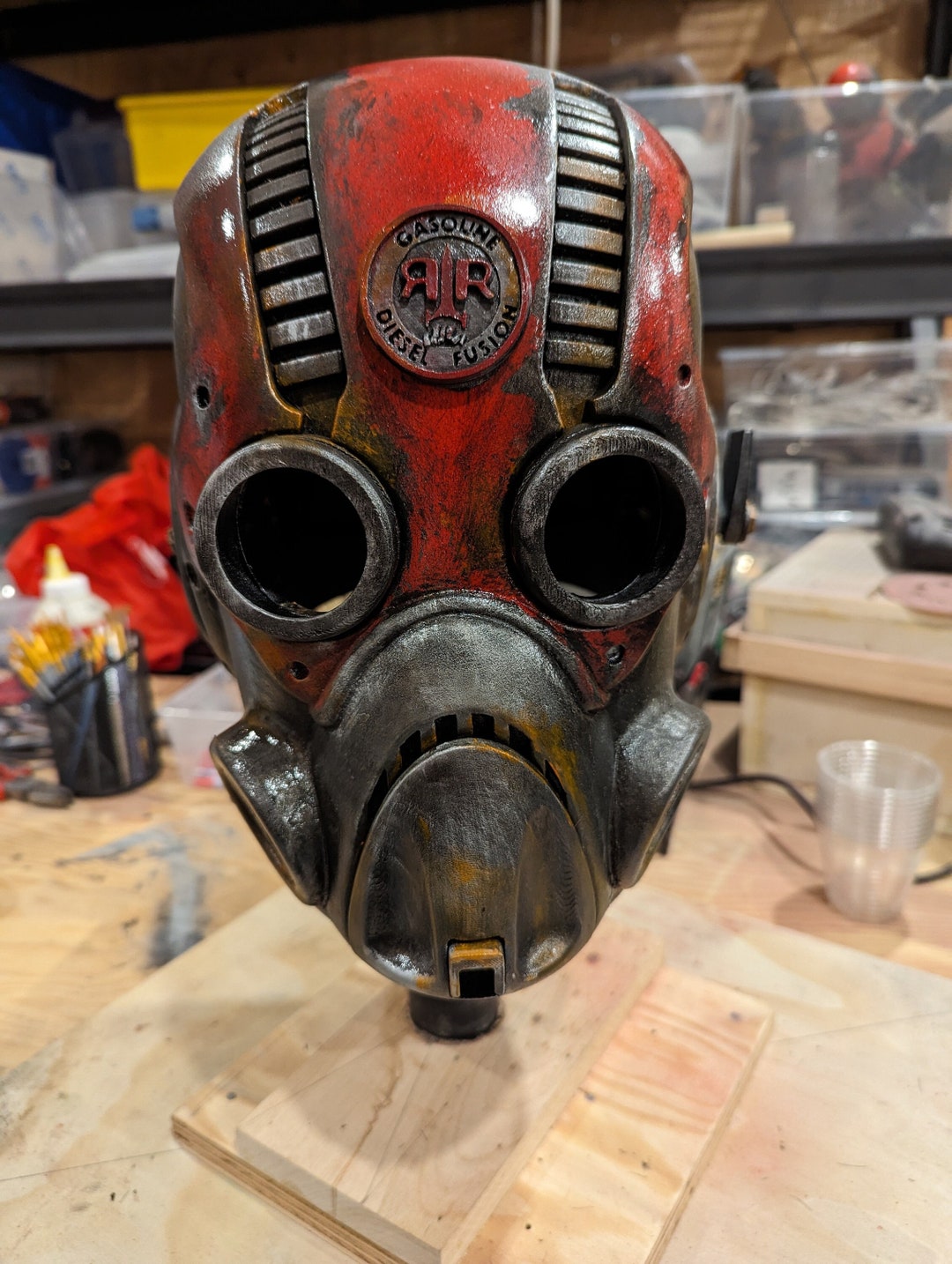Nuka Cola/ Red Rocket Fallout Mask - Etsy