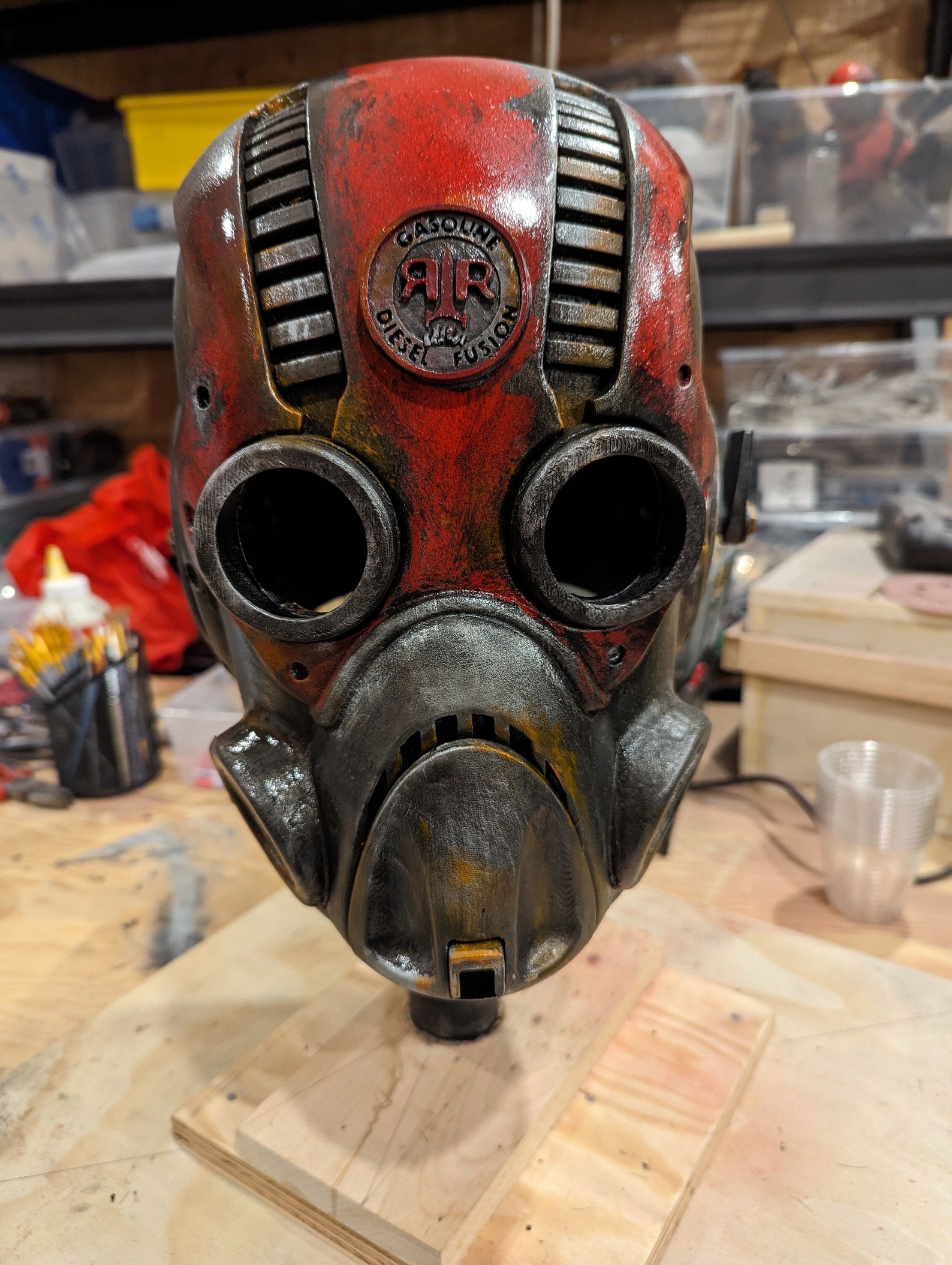 Nuka Cola/ Red Rocket Fallout Mask - Etsy