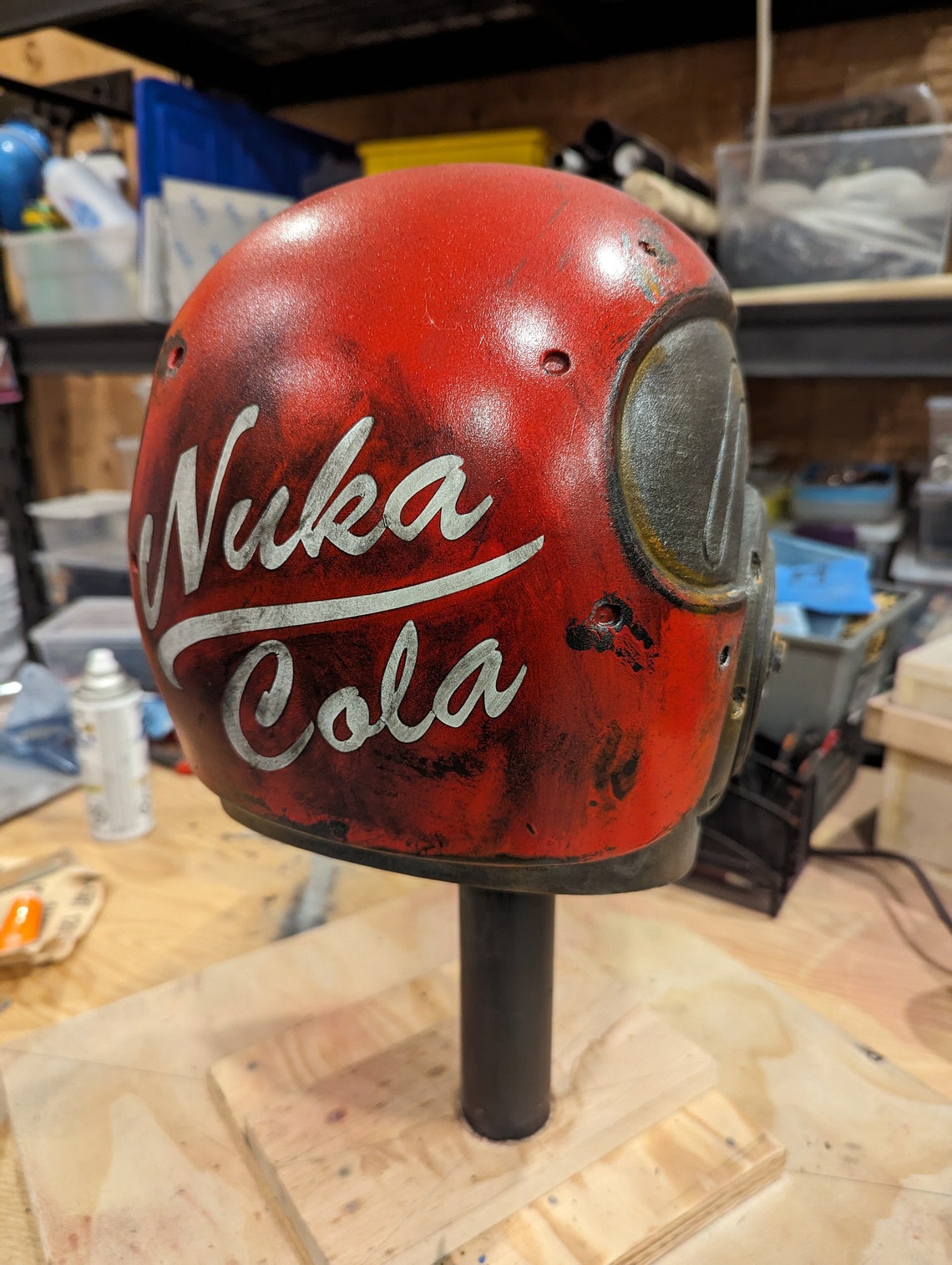Nuka Cola/ Red Rocket Fallout Mask - Etsy