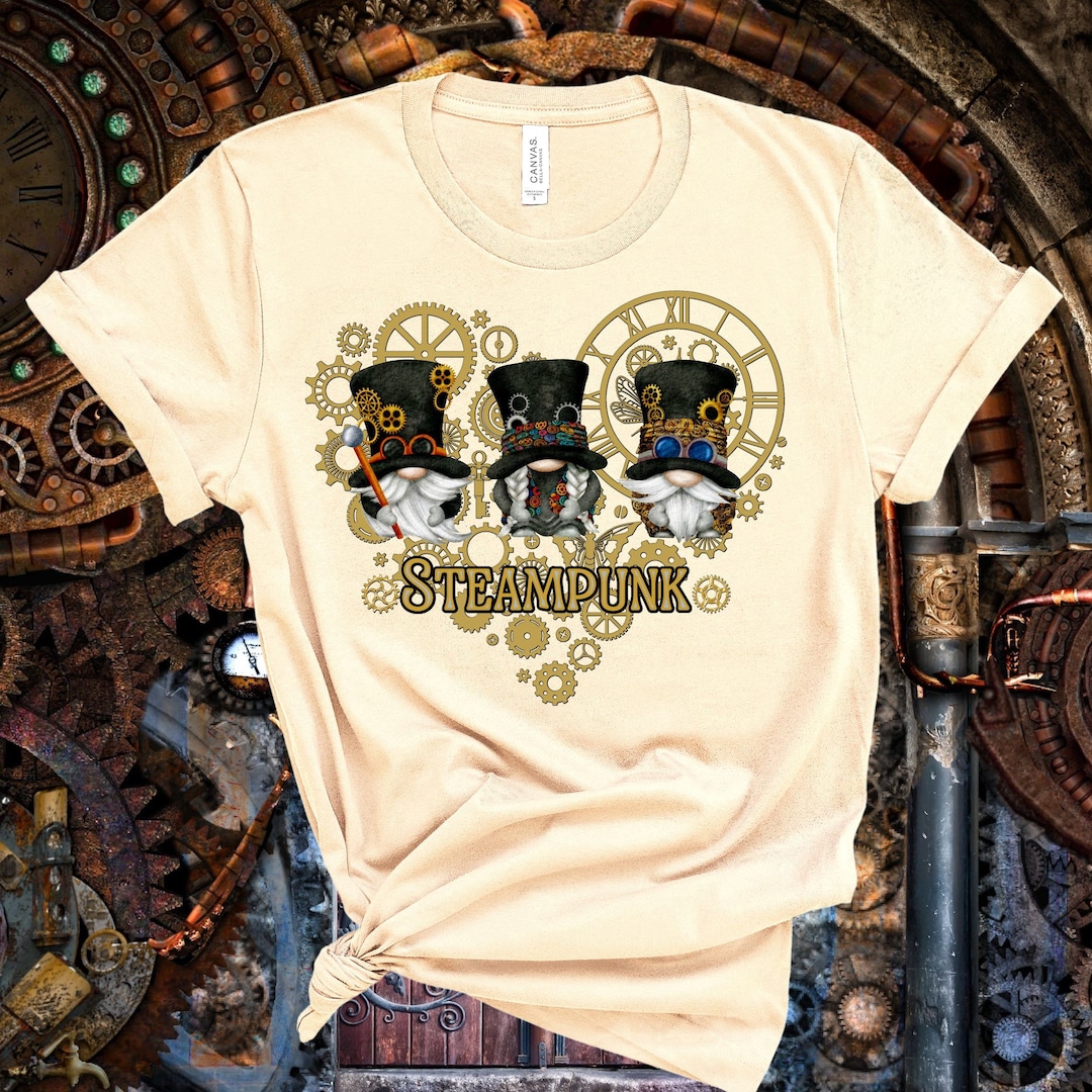 Camisa Steampunk Meets Cottagecore Gnomes para el Festival de Otoño y ...