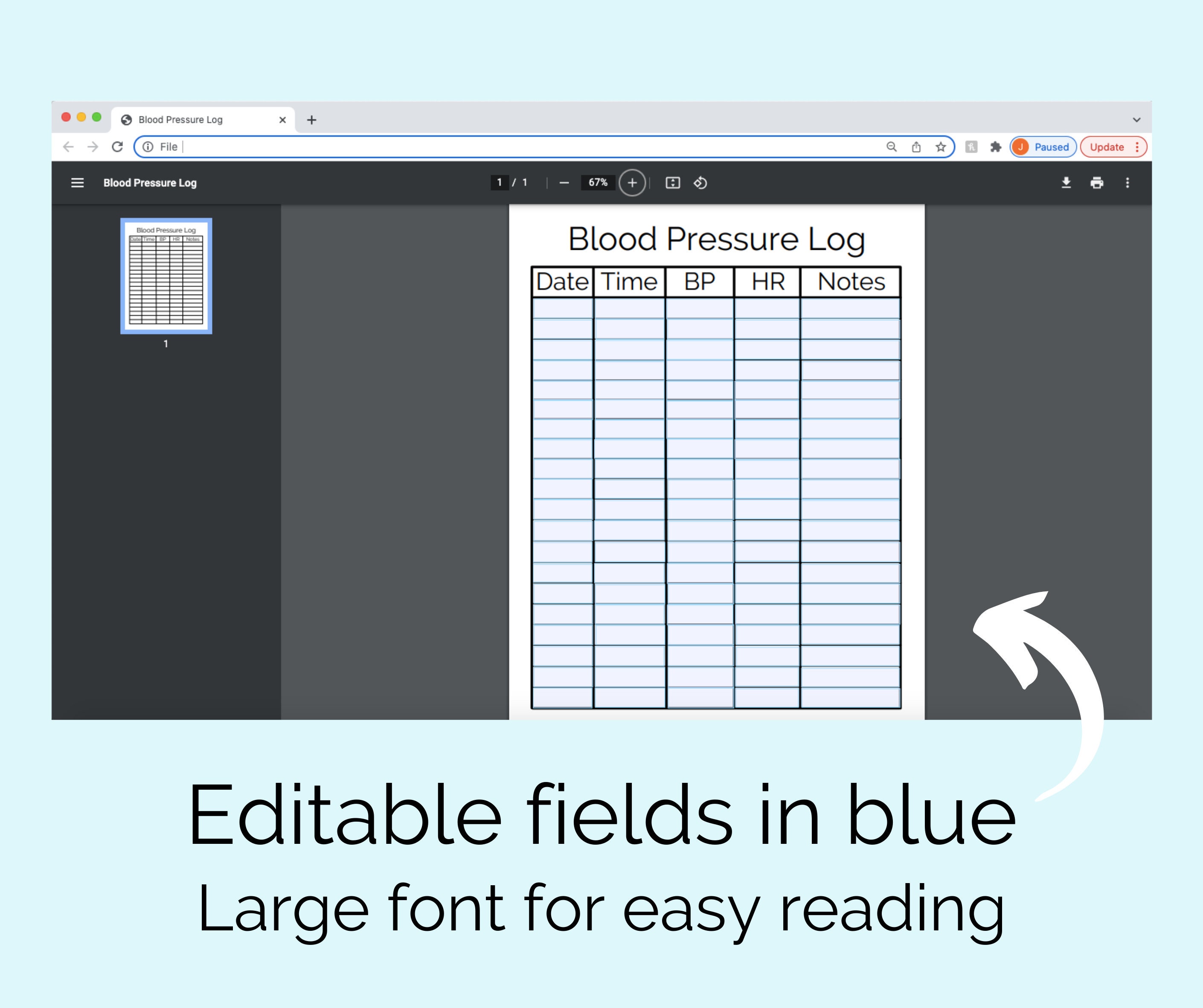 Blood Pressure Log, Blood Pressure Tracker, Blood Pressure Chart ...