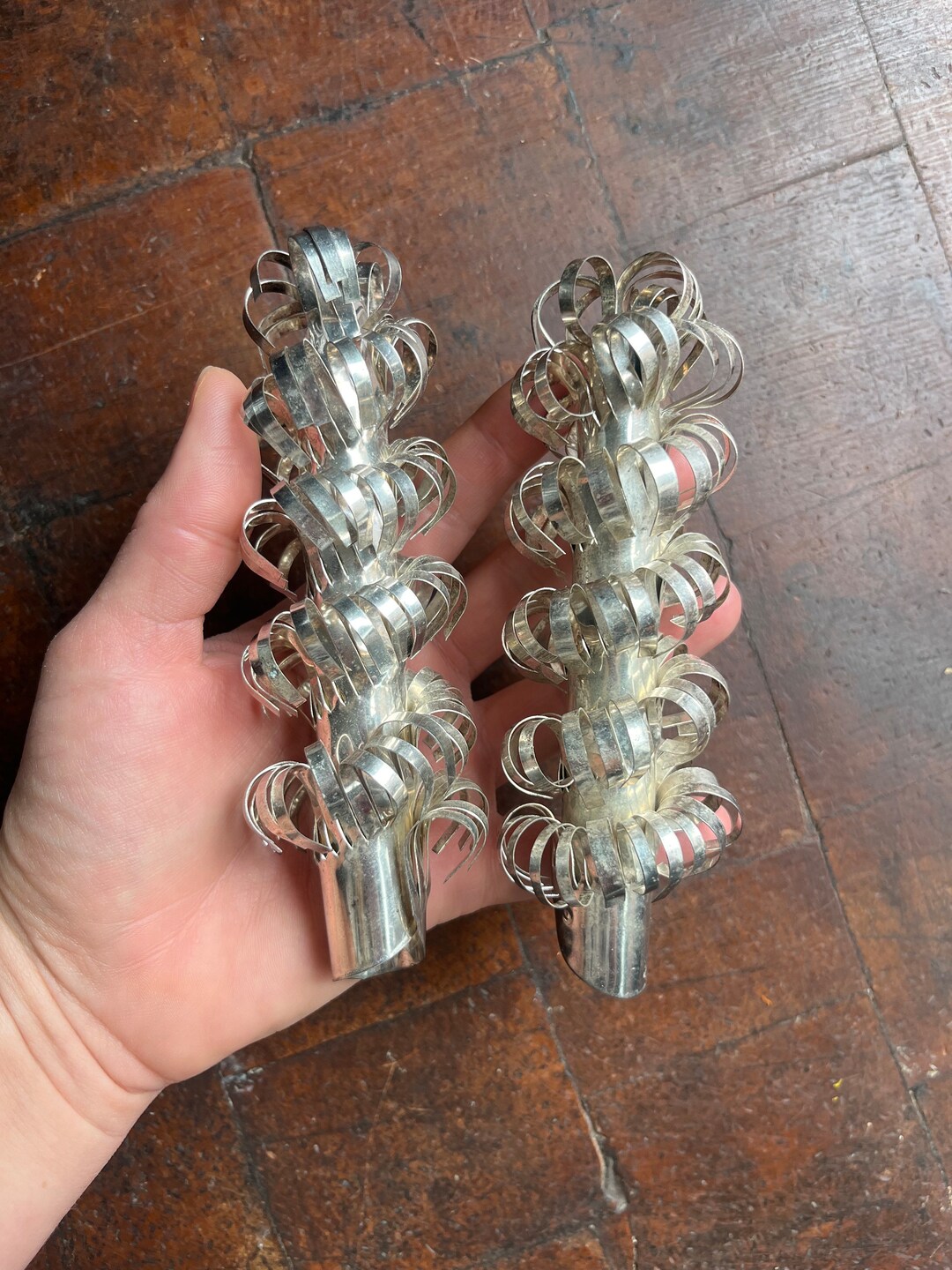 Antique Silver Decorative Thanksgiving Turkey Frills - Etsy