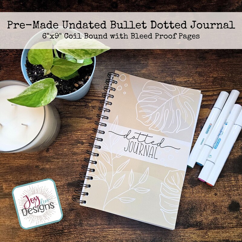 Premade Bullet Journal - Etsy