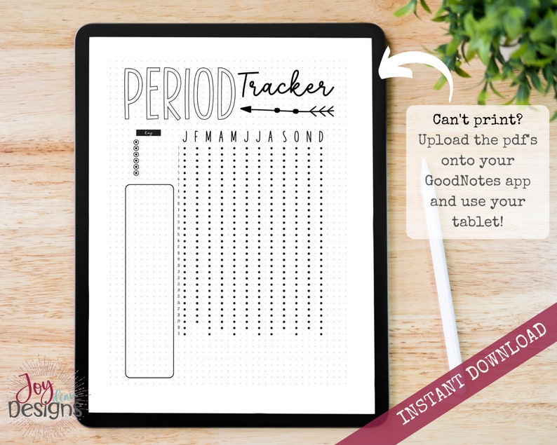 Daily Monthly Period Menstrual Cycle Tracker Bullet Journal - Etsy