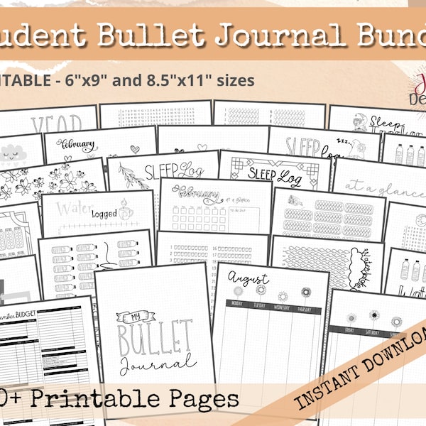 Bullet Journal Paper - Etsy
