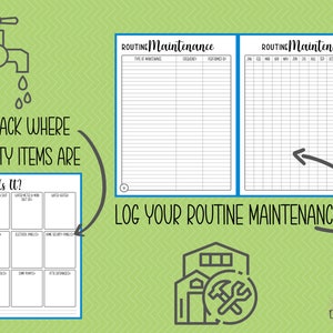 Home Inventory Record Book: Complete Home Inventory and Maintenance ...