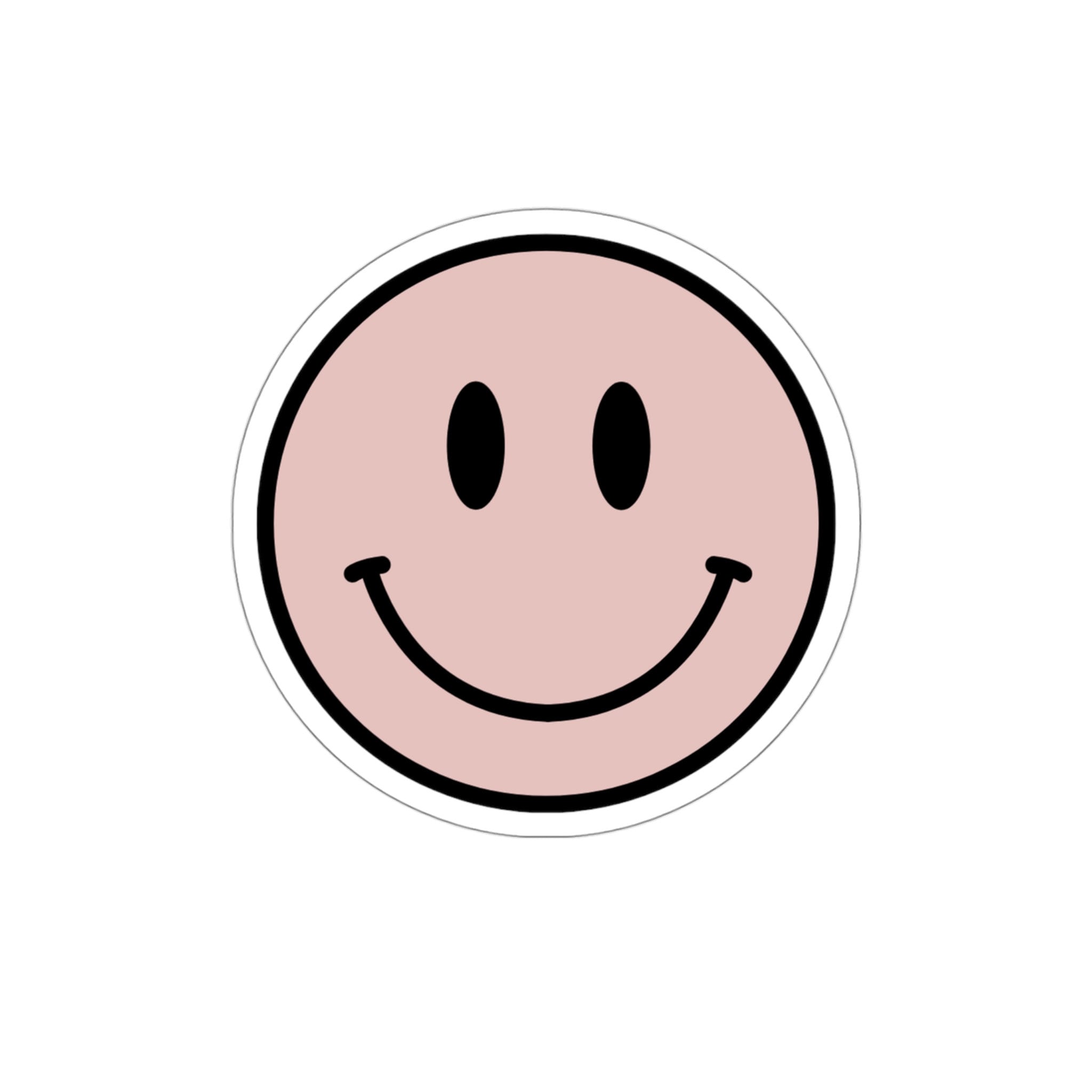 BLUSH SMILEY FACE, Happy Face: Kiss-cut Stickers - Etsy