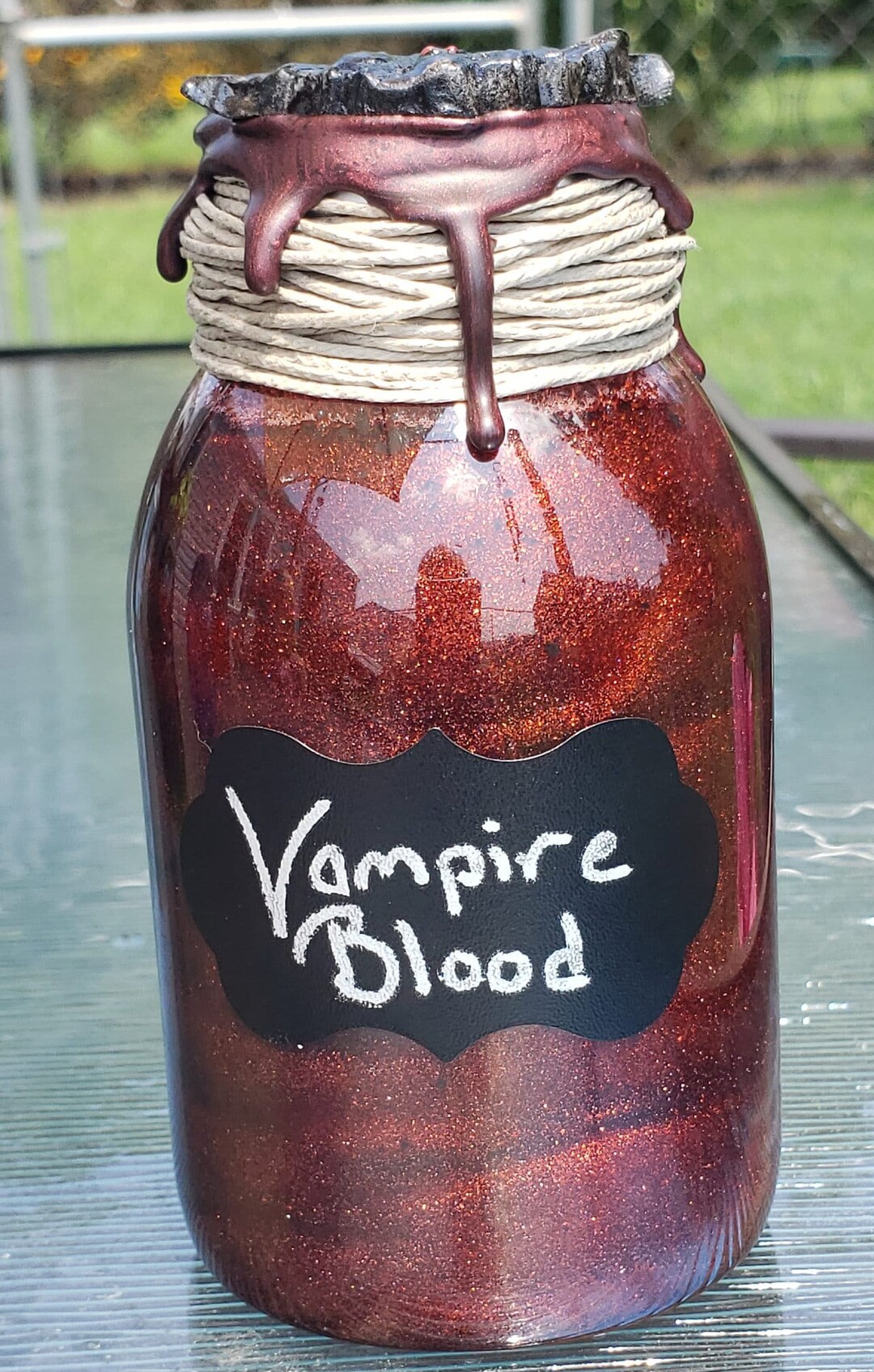 Vampire Blood POTION INGREDIENT Decor / HALLOWEEN / Fake / Polymer Clay ...