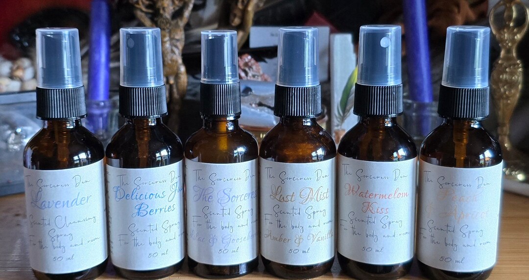 FRAGRANCE SPRAY / for Body and Room / Calming / Intention / Attraction ...