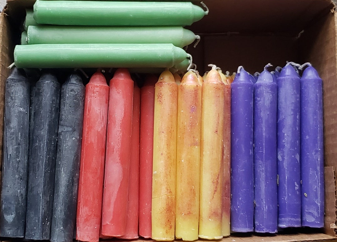 CHIME CANDLES HANDMADE / Spells / Rituals / 4" in Tall / Witch Craft ...