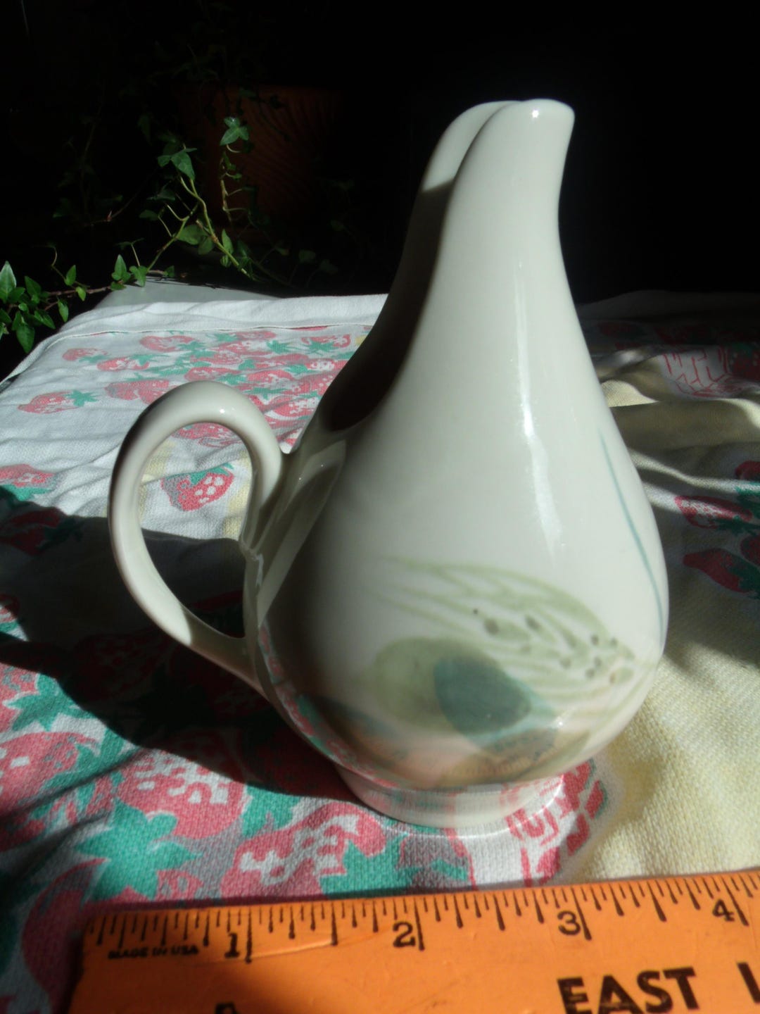 Vintage Red Wing Pottery Creamer Merrileaf Pattern 1960's True China ...