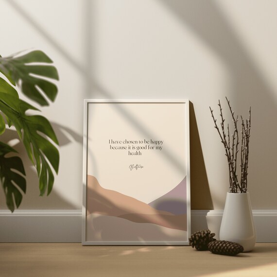 Digital Wall Poster to Download wellness - Etsy