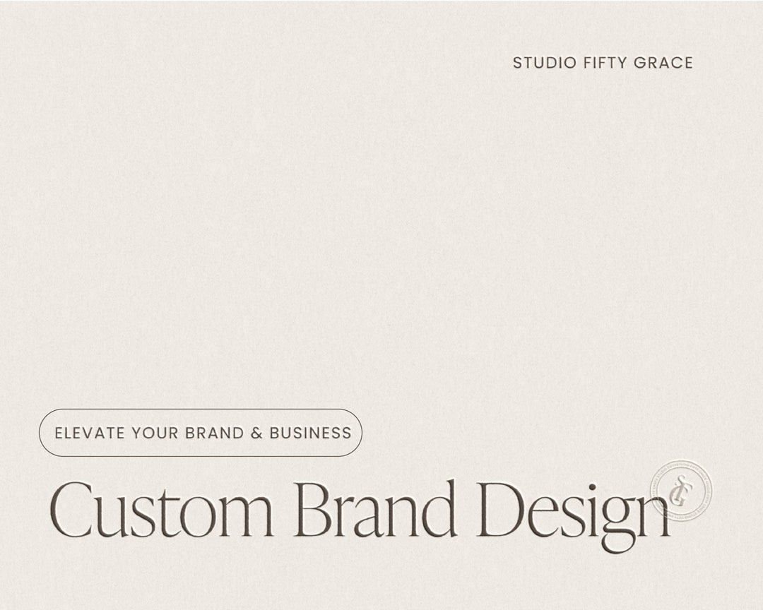 Custom Brand Design | Custom Brand Identity | Branding Package | Logo ...