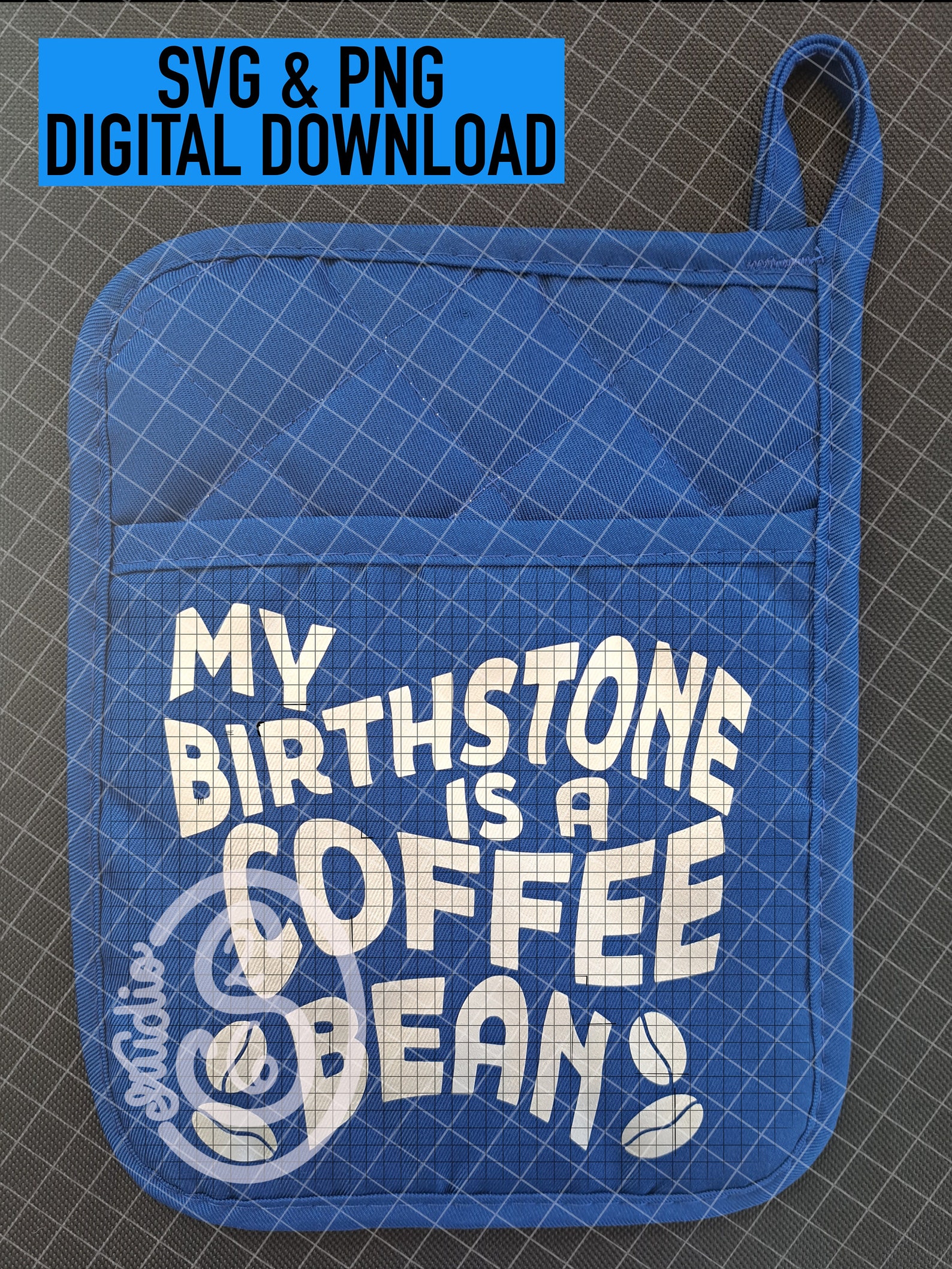 My Birthstone is A Coffee Bean SVG PNG (digital Download): Cut File - Etsy