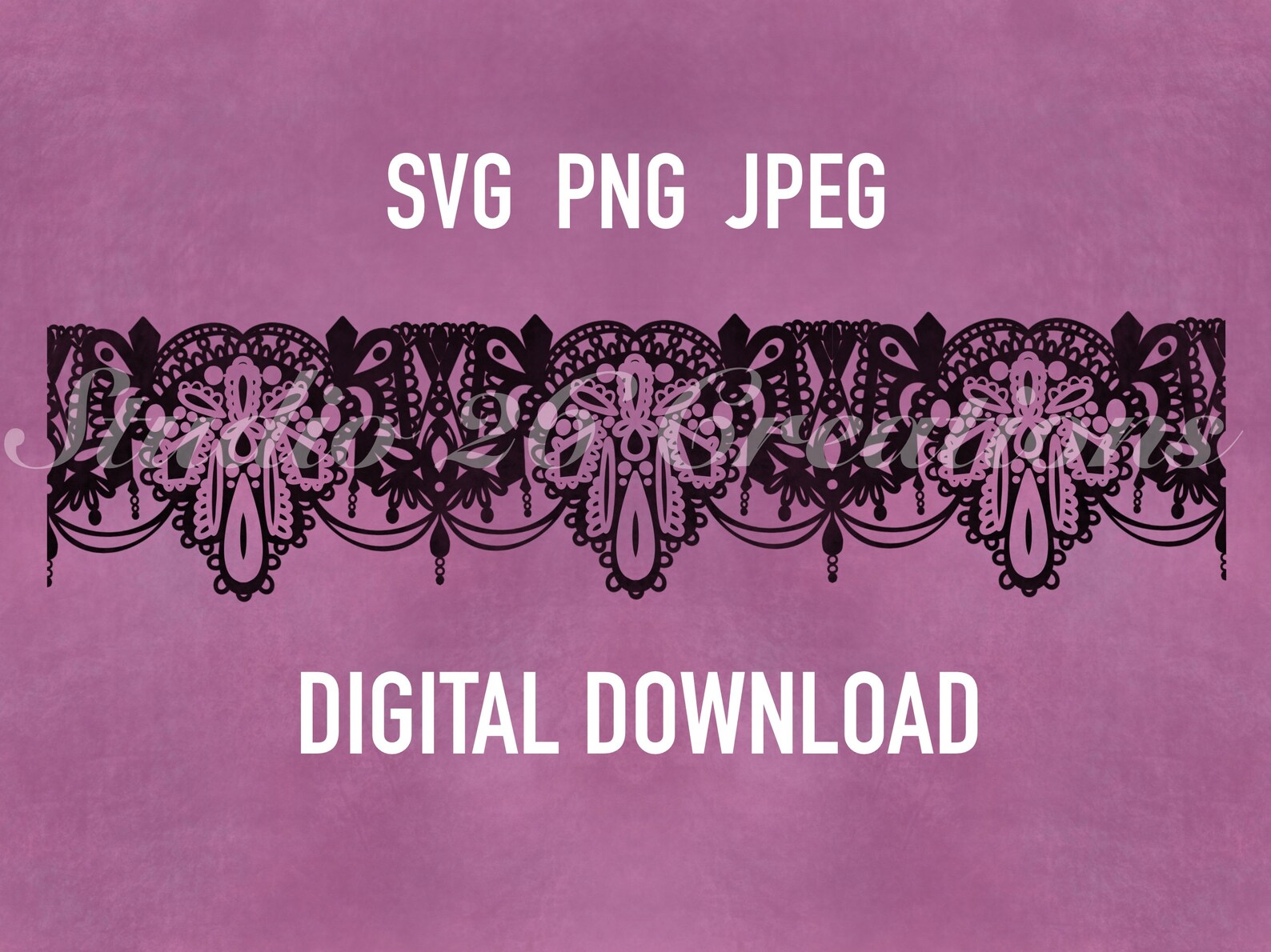 Lace Pattern Svg Png Jpeg Digital Download Vintage Lace Cut File Lace