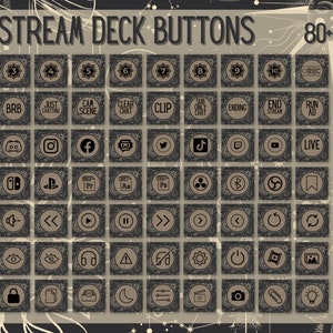 Stream Deck Icons | Stream Deck Buttons | Celestial Sky Collection | 80 ...