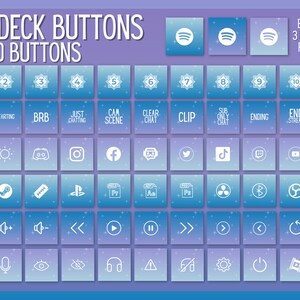 Stream Deck Icons | Stream Deck Buttons | Chromatic Collection | 240 ...