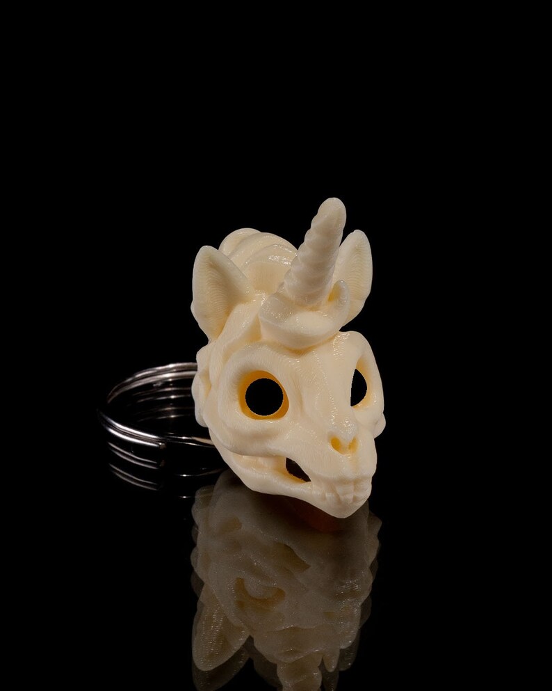 3D Printed Flexi Fidget Toys & Animal Skeleton Keychains Dog, Chameleon, Cat, Squirrel, Unicorn ...