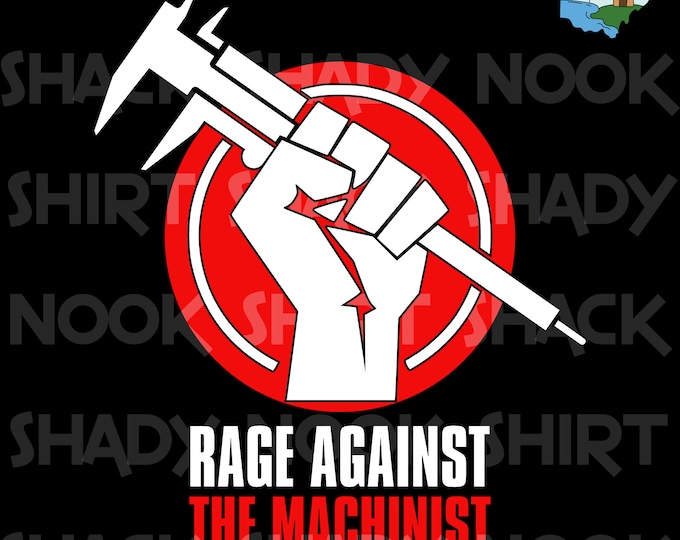 Rage Against the Machinist Svg Png Jpg Pdf Eps Digital File Instant ...