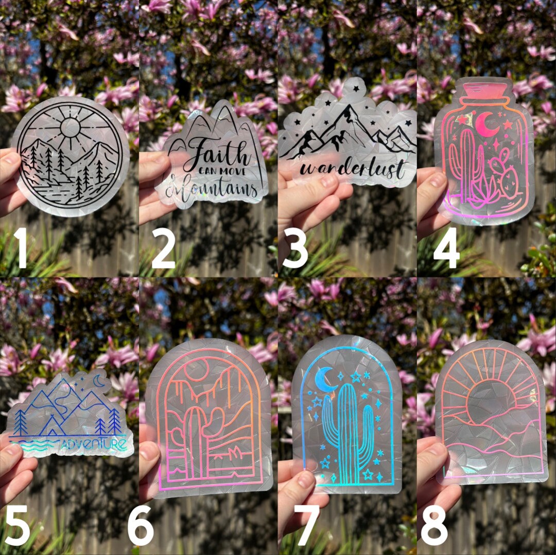 Nature Suncatcher, Rainbow Suncatcher, Rainbow Maker, Suncatcher ...